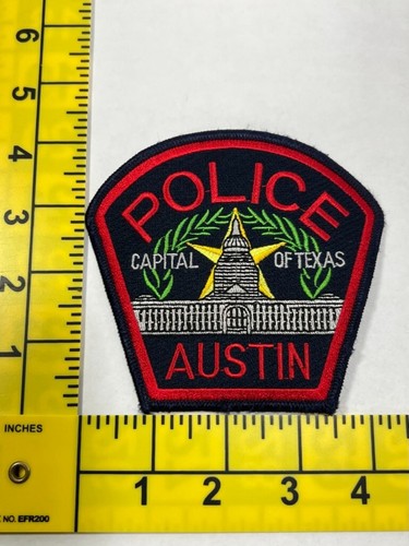 Austin Police Texas TX Police Capital Of Texas Shoulder Patch | eBay