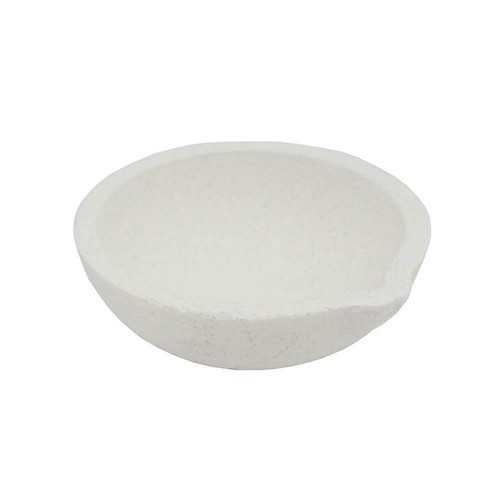 FUSED SILICA CERAMIC MELTING DISH CRUCIBLE GOLD SILVER 100 dwt 3 ...