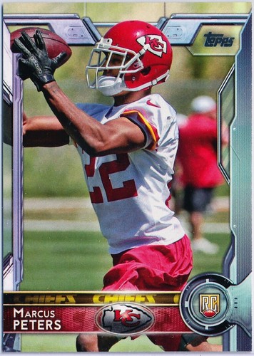 Marcus Peters 2015 Topps Football #463 Kansas City Chiefs ROOKIE | eBay