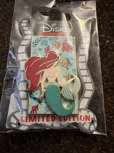 DISNEY PIN Princess Back Series The Little Mermaid Ariel LE 400 DSF ...