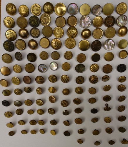 124 Antique Evans Buttons Different Sizes 1 Mass Volunteer Militia ...