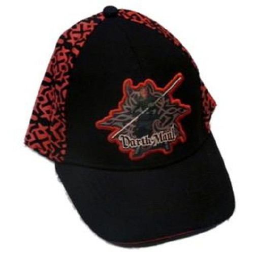 Star Wars Star Wars Boys Black & Red Darth Maul Baseball Cap Ball Hat ...
