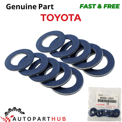 GENUINE TOYOTA LEXUS OIL FILTER DRAIN PLUG WASHER GASKET 9043012031 / ...