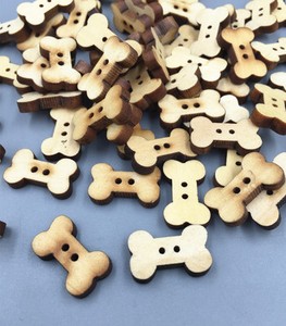 Dog Bone Buttons In Sewing Buttons for sale | eBay