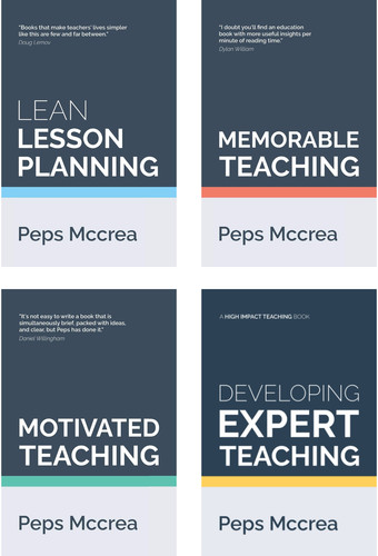 Peps Mccrea High Impact Teaching 4-Book Paperback Collection | eBay