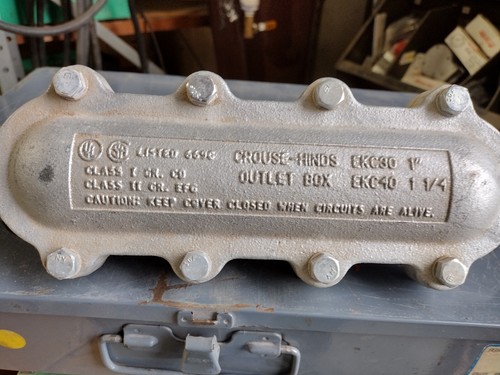 EKC30 CROUSE HINDS EXPLOSION PROOF JUNCTION BOX LOT OF 57 PCS | eBay