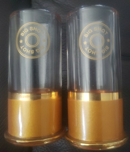 Big Shot 12 Guage Shotgun Shell Shot Glasses Set Of 2 | eBay
