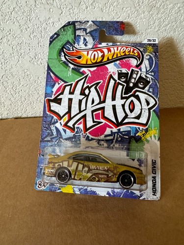 Hot Wheels 2012 Jukebox Hip Hop Honda Civic #29/32 RARE D84 | eBay