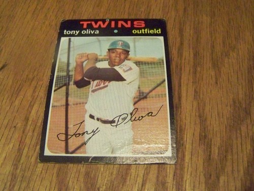 TONY OLIVA 1971 TOPPS BASEBALL CARD #290 | eBay