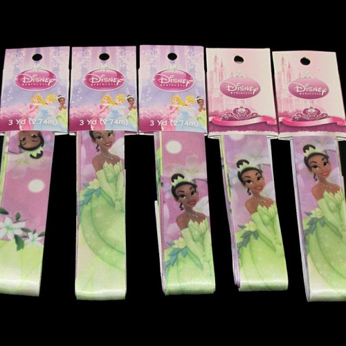 3 Yards Disney Princess Tiana Satin Ribbon 1"W | eBay