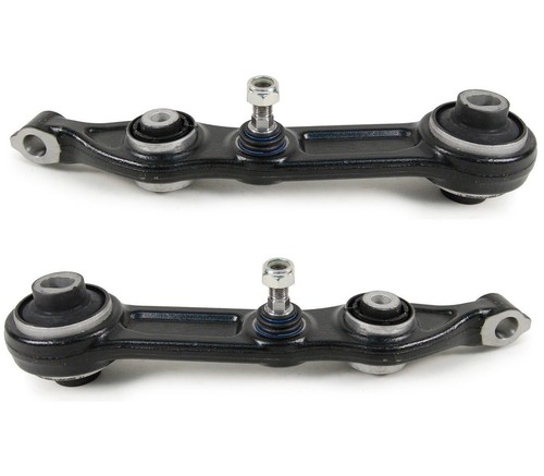 Set of 2 Front Lower Rearward Control Arms & Ball Joints Mevotech For ...
