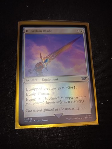 Dunedain Blade FOIL #0006 MTG LOTR | eBay