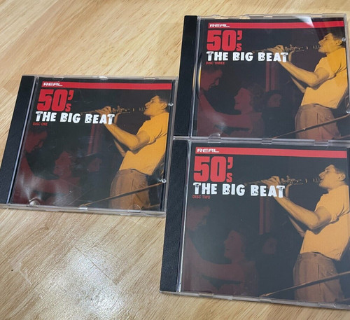 Real 50's: The Big Beat [Box] by Various Artists (CD, Jun-2004, 3 Discs ...