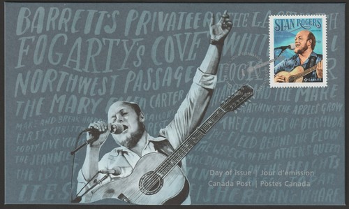 Canada #3296, Stan Rogers, Singer-Songwriter, Official First Day Cover ...
