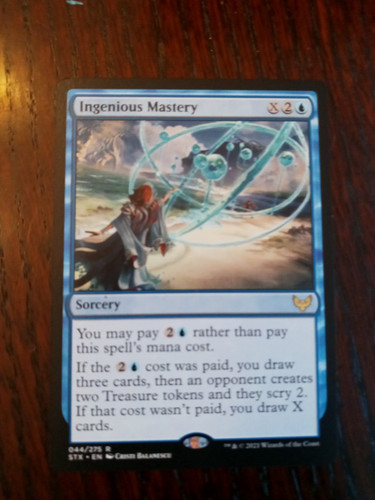 1x Ingenious Mastery | Strixhaven School of Mages | MTG Magic Cards | eBay