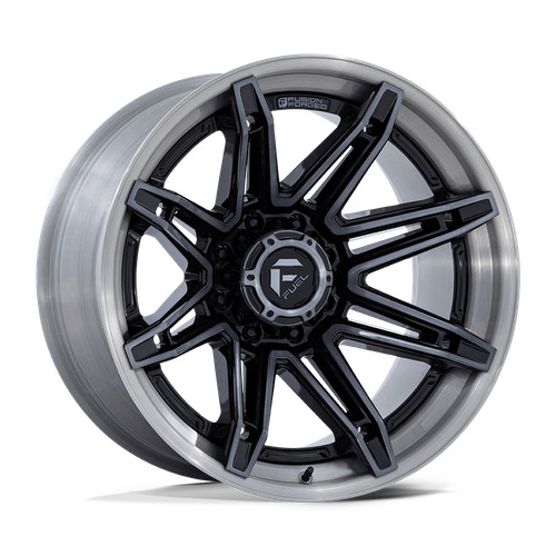 Set of 4 Fuel Off Road FC401 BRAWL Wheels 24X12 8X180 GLOSS BLACK BRDT ...