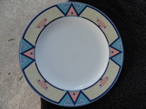 Christopher Stuart Montero Green Blue Beige Southwest Designs White ...