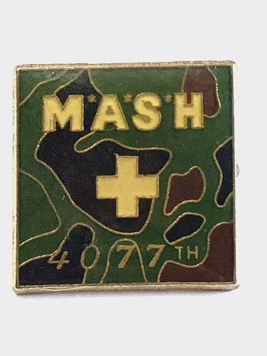 MASH 4077th Camo TV Show Lapel Pin | eBay