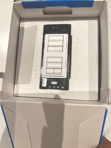 Lutron SeeTouch QS Wireless Keypad QSWK4-2RD-WH-E01 | eBay