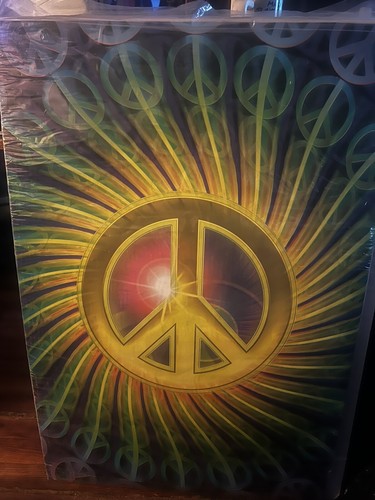 Poster , Tye Die Swirl Peace Sign 3ftX2ft | eBay