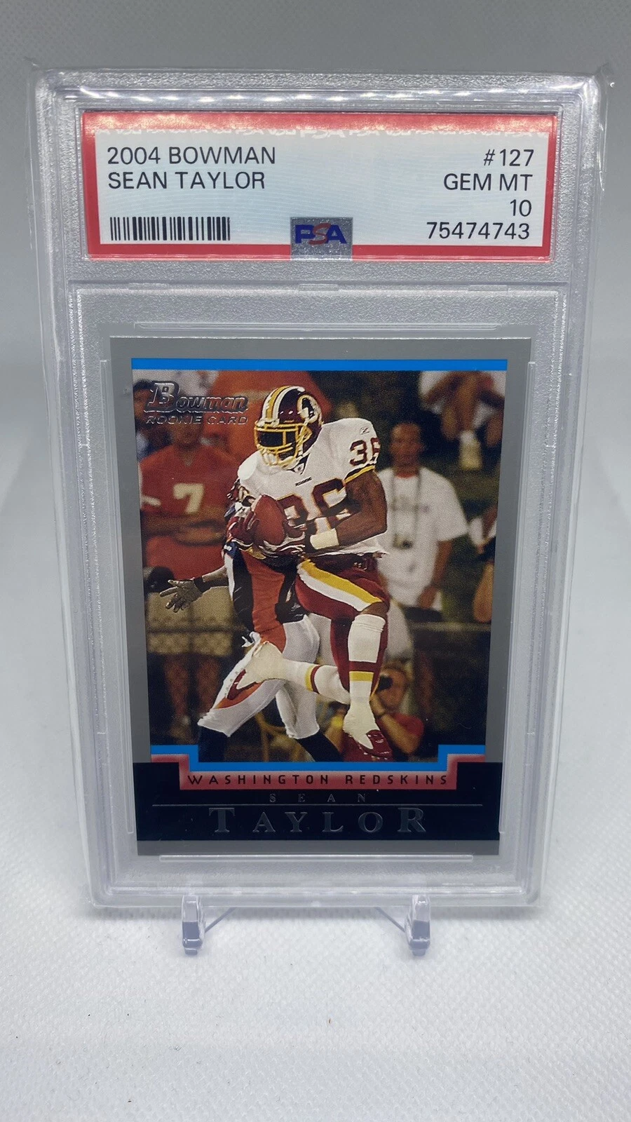 Sean Taylor 2004 Bowman #127 Base Price Guide - Sports Card Investor