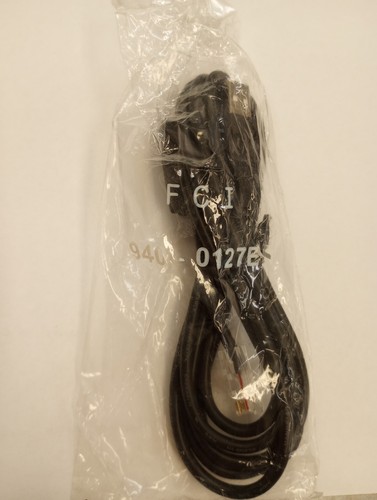 FCI 940-0127E USB2 to RJ45 Cable - Black, 100 Mbps, Male-to-Male | eBay