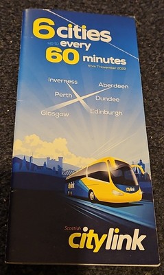 Scotland Booklet Collectable Bus & Coach Timetables for sale | eBay