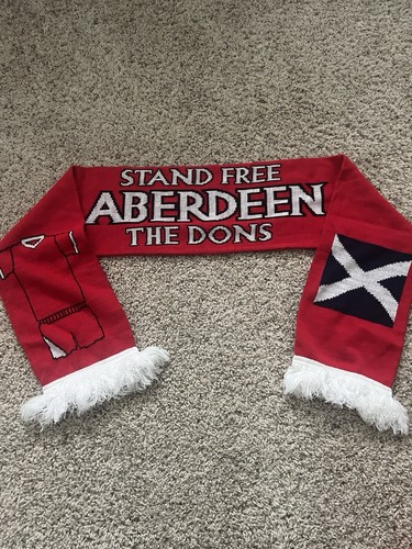 Aberdeen Scarf The Dons Stand Free | eBay