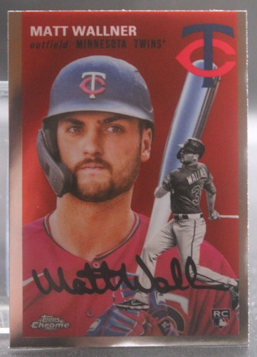 Matt Wallner (Twins/RC) - 2023 Topps Chrome Platinum Anniversary | eBay