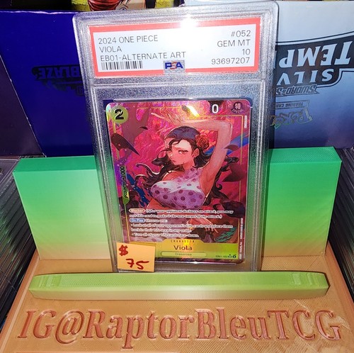 PSA 10 Viola Alt Art One Piece EB01-052 SR ENGLISH | eBay