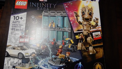 Lego 66711 Infinity Saga 2 in 1 Lego 76216 and 76217 Baby Groot Costco ...
