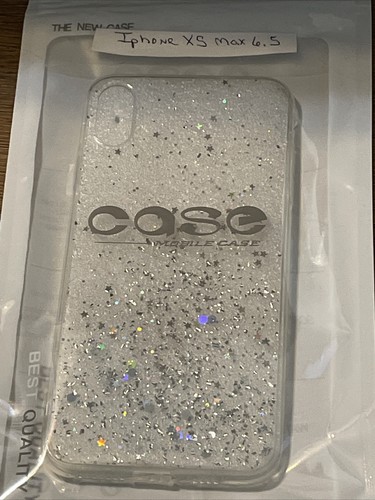 Apple Iphone XS Max 6.5 TPU Clear Glitter Case Cover A549 | eBay
