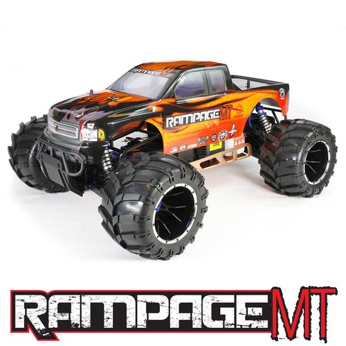 Redcat Rampage MT V3 RC Monster Truck - 1:5 Gas Powered Monster Truck ...