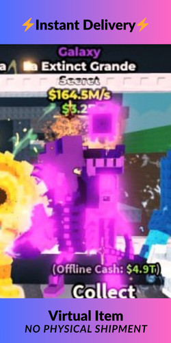 🟣 Galaxy La Extinct Grande Secret $164.5M/s | Digital Item + ⚡Instant ...