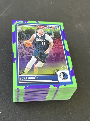 2023-24 Panini Haunted Hoops Slime Parallel Lot Of 105+ Cards. Complete ...
