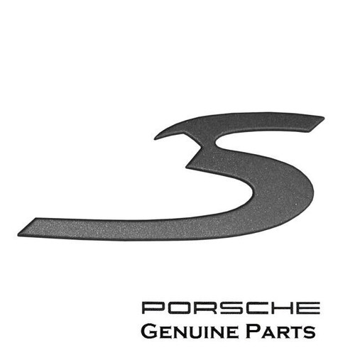 Porsche 911 996 C4S Emblem "S" (Grey) for Decklid Genuine ...