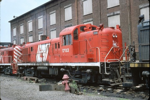 Central Railroad Of New Jersey (CNJ) - RS3 - #1703 - Original 35mm ...