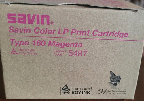 SAVIN RICOH Color LP Print Cartridge type 160 MAGENTA 5487 | eBay
