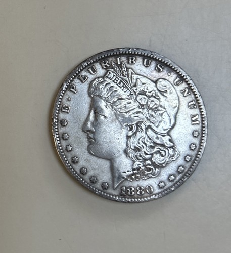 1880-P Morgan Silver Dollar Reverse Damaged | eBay
