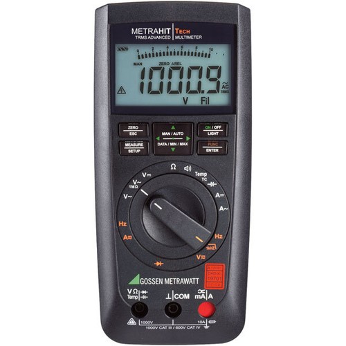 Gossen Metrawatt M243A METRAHIT TECH Multimetro 12000 Counts CAT IV 600 ...