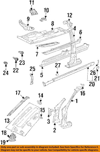 MERCEDES OEM 14-18 CLA250 Exterior-Pillar Molding Fastener 1266900018 ...
