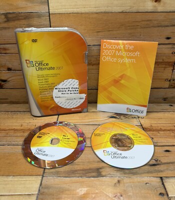 Microsoft Office 2007 Cd for sale | eBay
