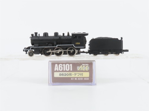 N Scale MicroAce A6101 JNR Railway 2-6-0 8620 Type Steam Locomotive | eBay