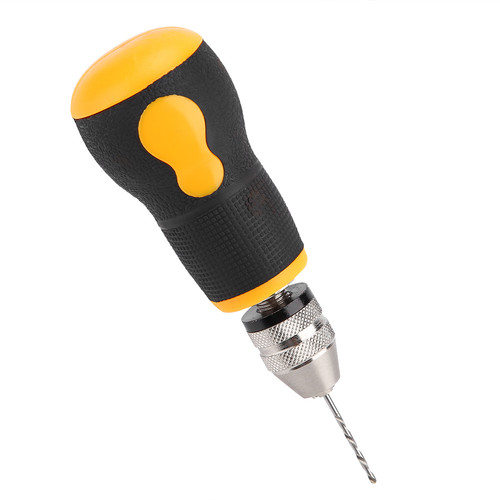 10pcs Micro Mini Portable Drill Set Efficient Hand Drill For Wood And ...