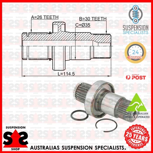 Front Axle Left Drive Shaft Suit VW Transporter T5 Bus (7Hb, 7Hj, 7Eb ...