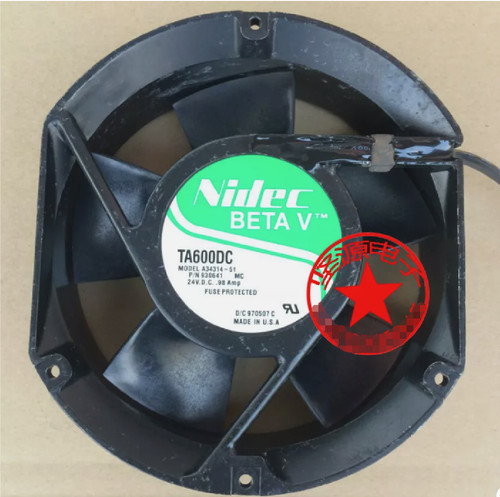 1x for NIDEC TA600DC Cooling Fan A34314-51 24V 0.98A 1zk8 | eBay