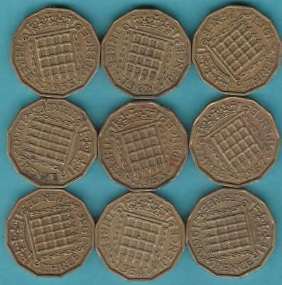 threepenny bit products for sale | eBay UK