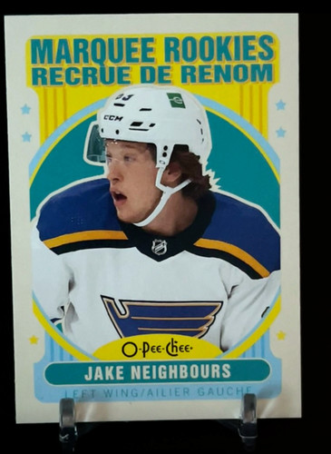 2021 Series 2 O-Pee-Chee Update Marquee Rookies Retro Jake Neighbours ...
