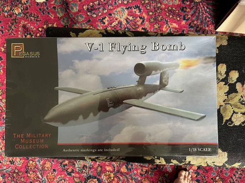 Pegasus Hobbies 1/18 V1 Flying Bomb Plastic Model Kit 8803 - NIB | eBay