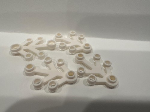 2423 LEGO Parts~(4) Plant Leaves 4 x 3 WHITE | eBay
